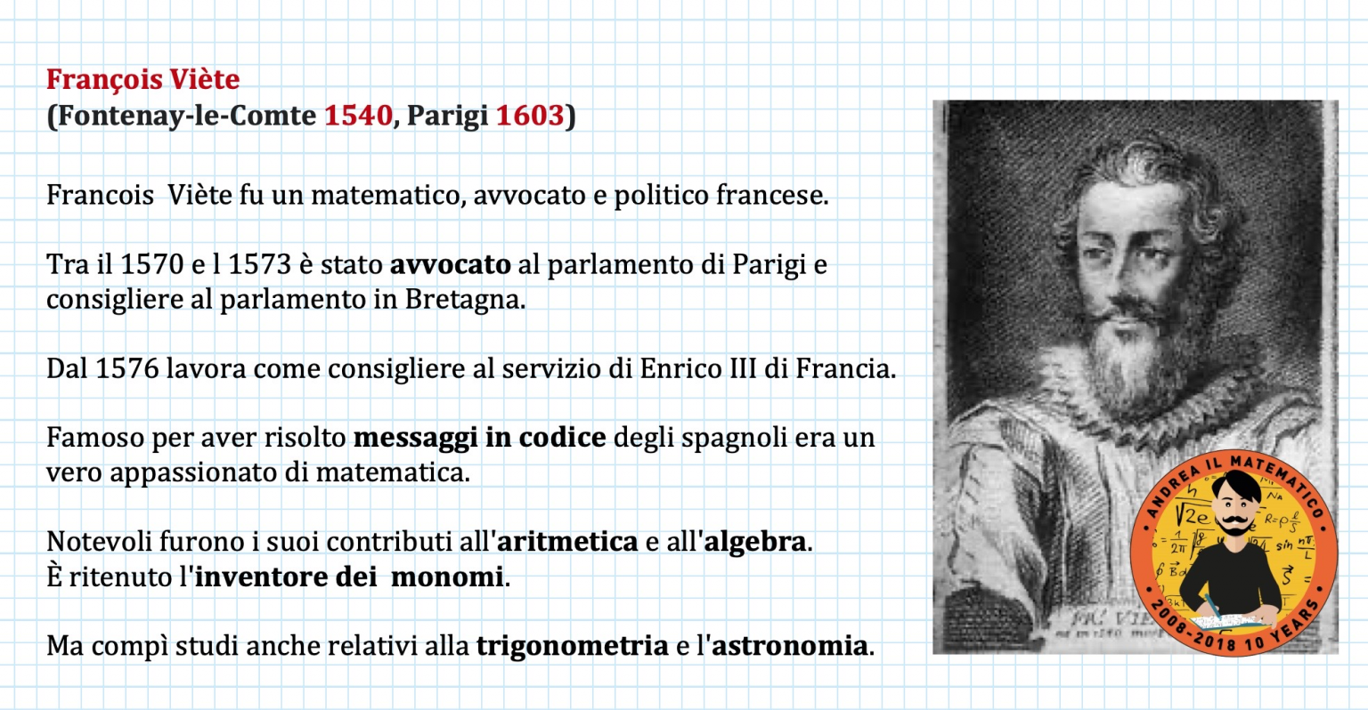 I monomi e le loro operazioni - Andrea il Matematico