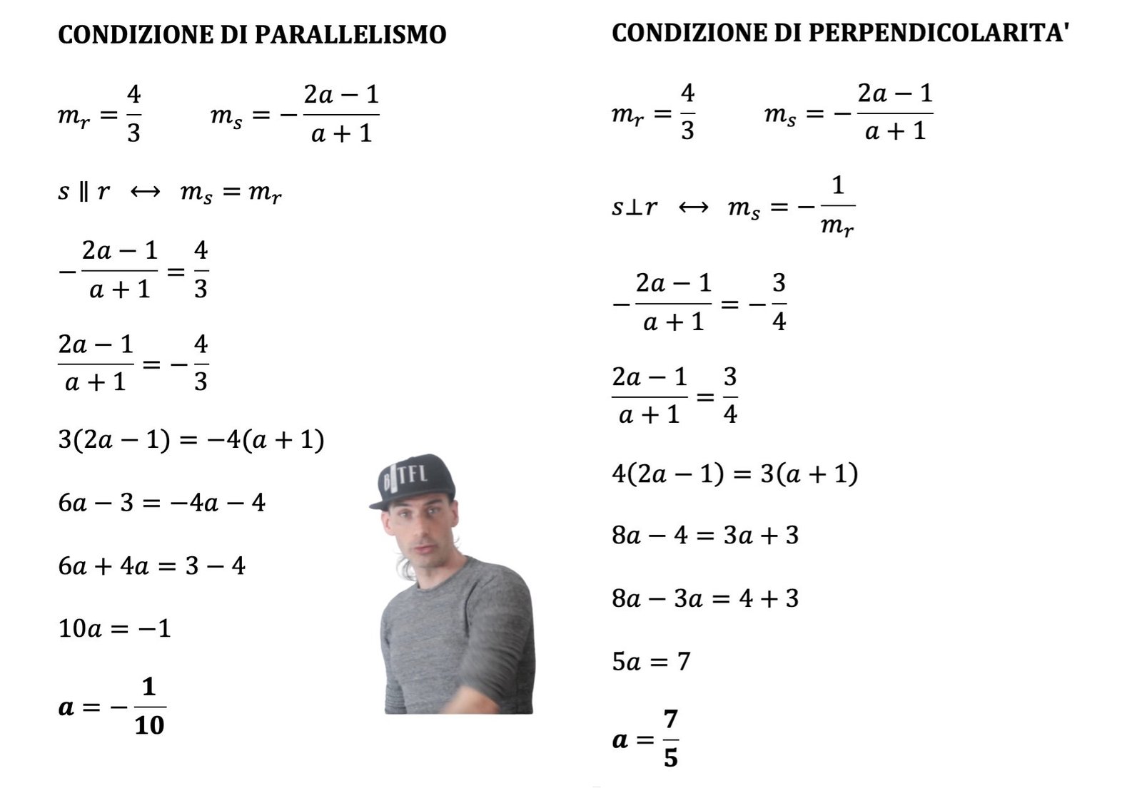 RETTE PARALLELE E PERPENDICOLARI - Andrea il Matematico