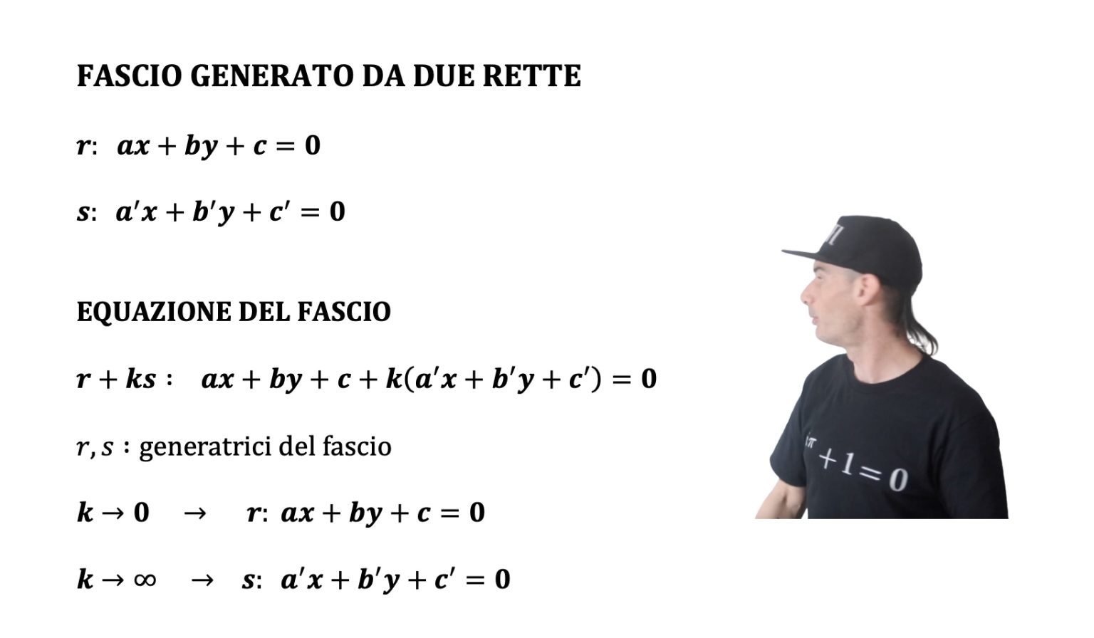 FASCI DI RETTE PROPRIO E IMPROPRIO - Andrea il Matematico
