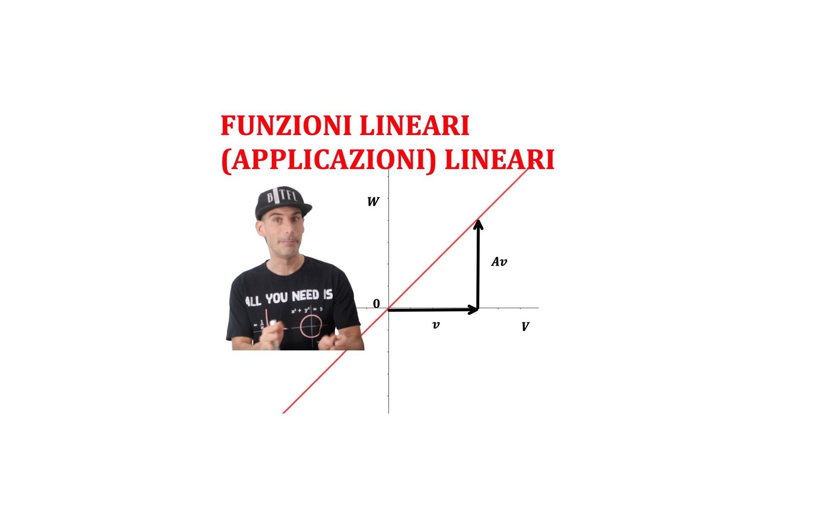 LE APPLICAZIONI LINEARI - Andrea il Matematico